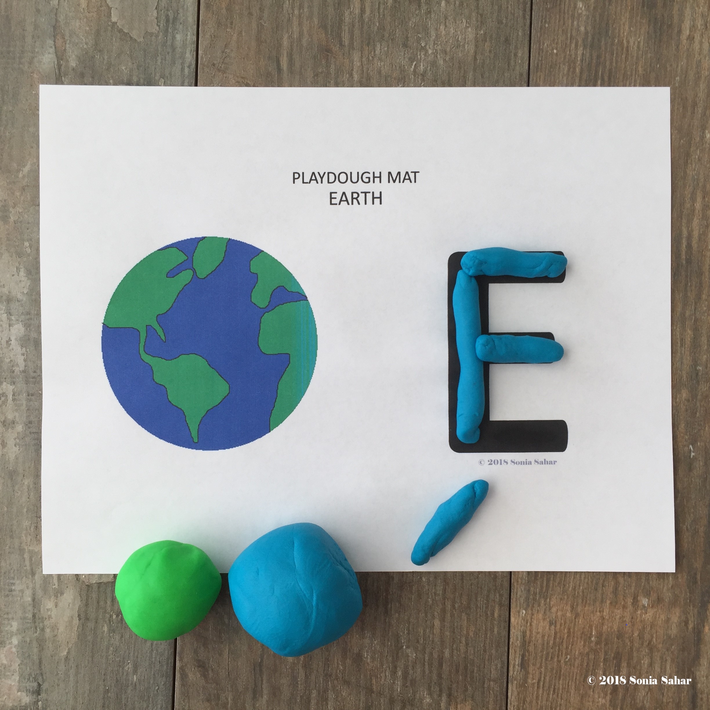 SOLAR SYSTEM PLAYDOUGH MATS – Sonia Sahar